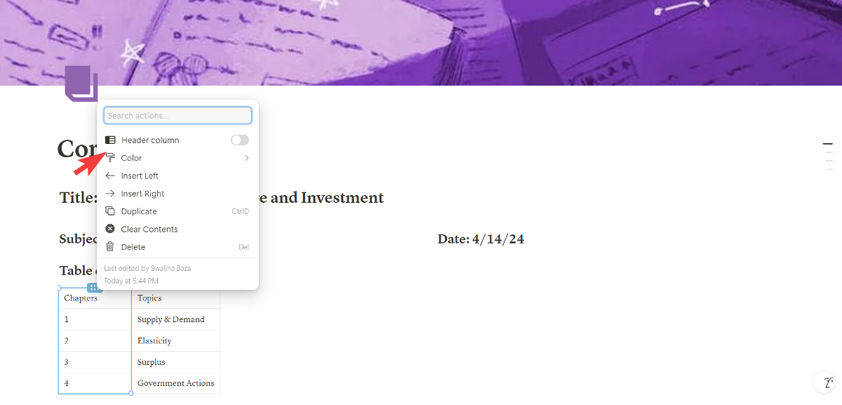 How To Change the Background Color in Notion